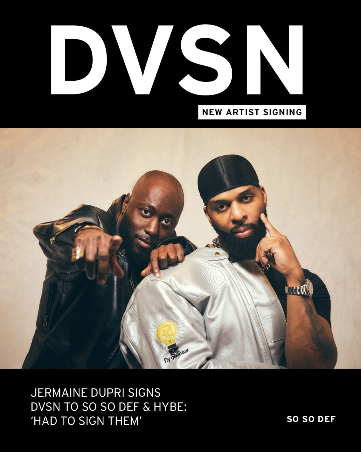 Jermaine Dupri Signs DVSN To So So Def & HYBE: 'Had To Sign Them' - So ...